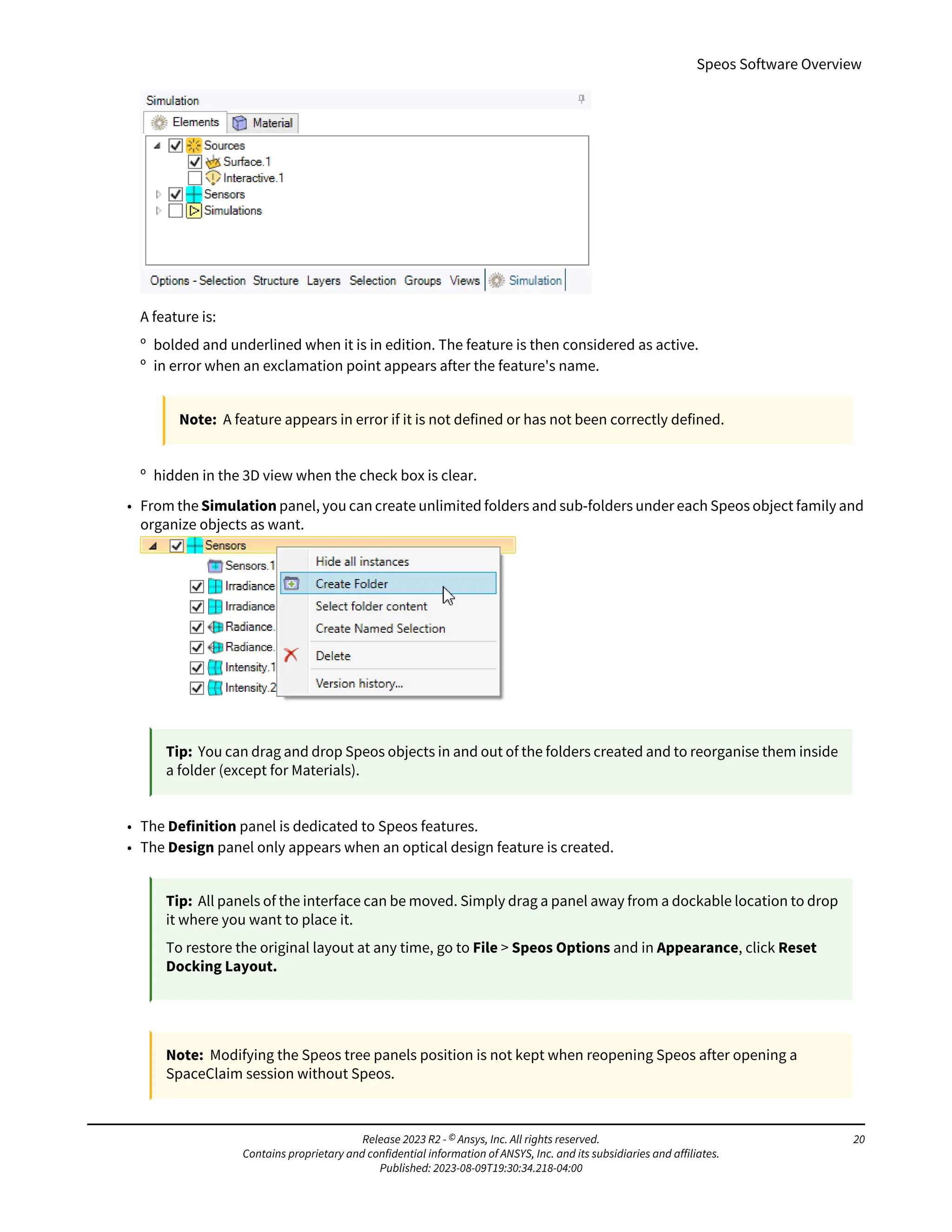 The Introduction of Speos 2023R2 Users Guide | PDF
