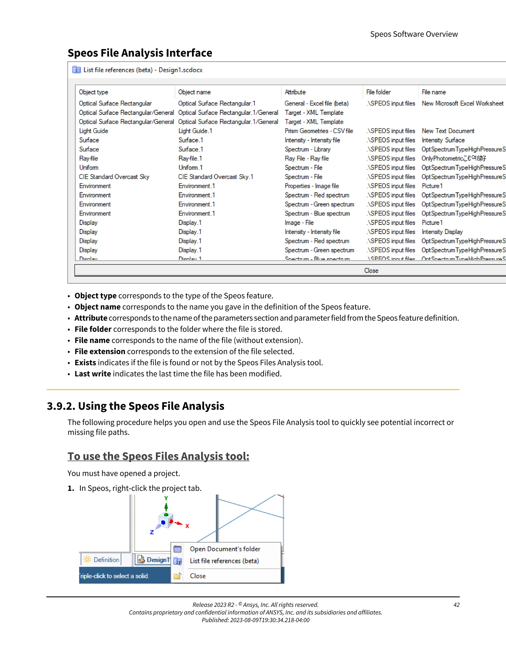 The Introduction of Speos 2023R2 Users Guide | PDF