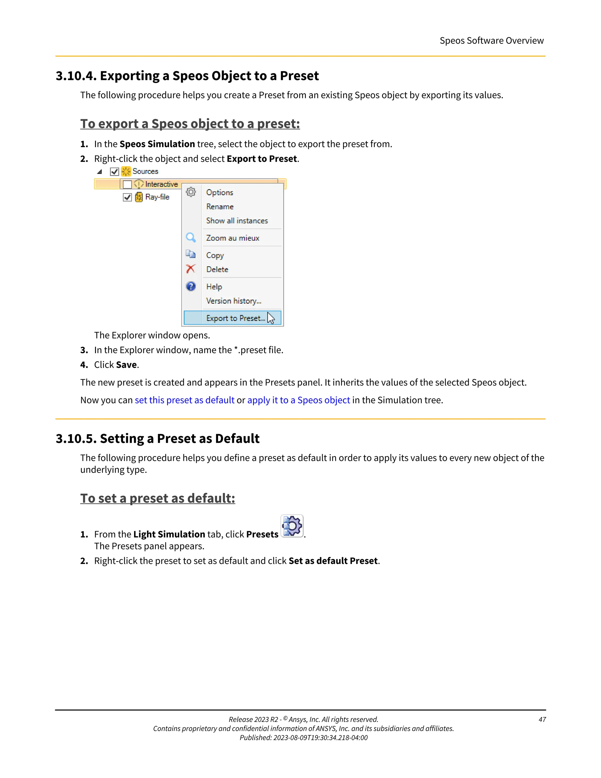 The Introduction of Speos 2023R2 Users Guide | PDF