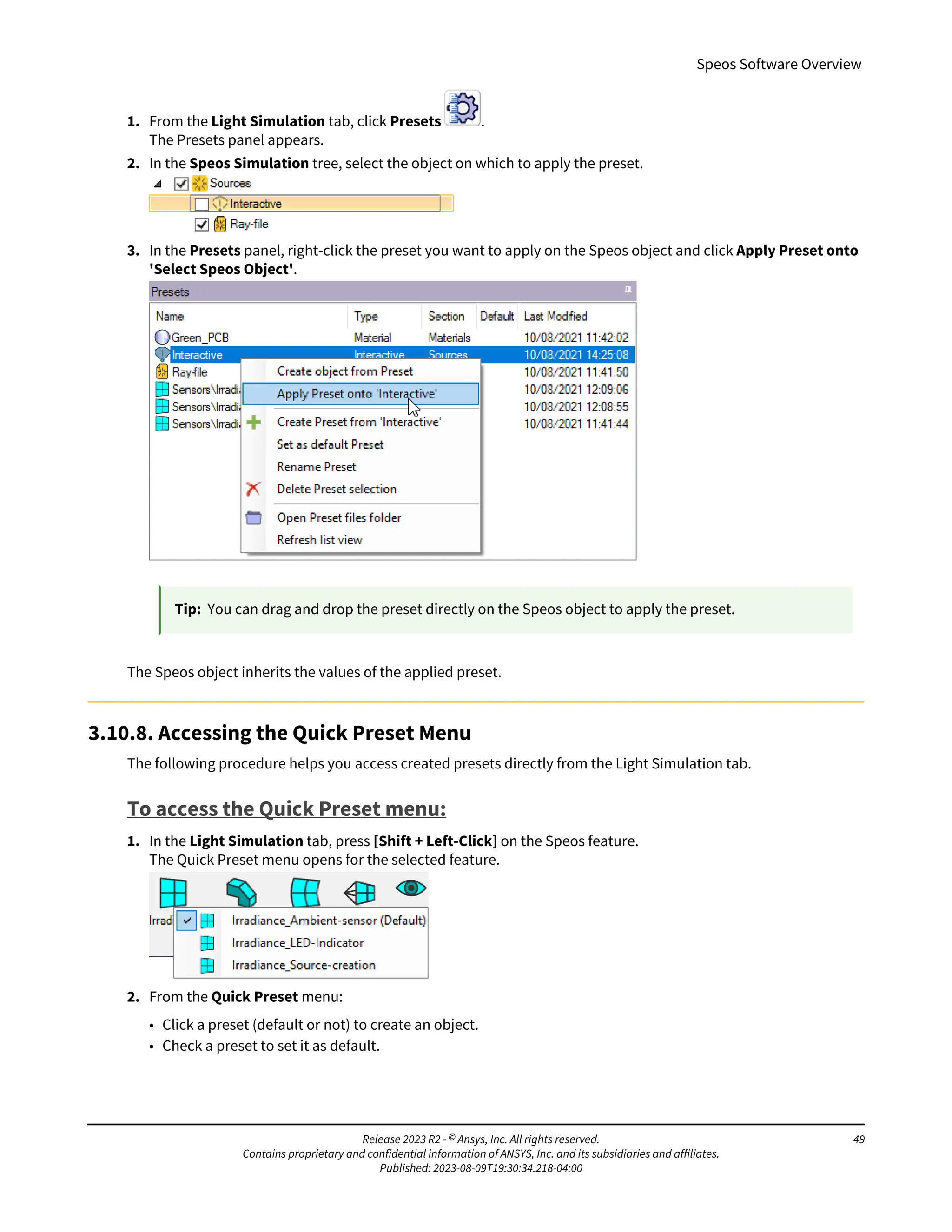 The Introduction of Speos 2023R2 Users Guide | PDF
