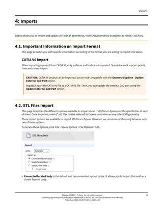 The Introduction of Speos 2023R2 Users Guide | PDF