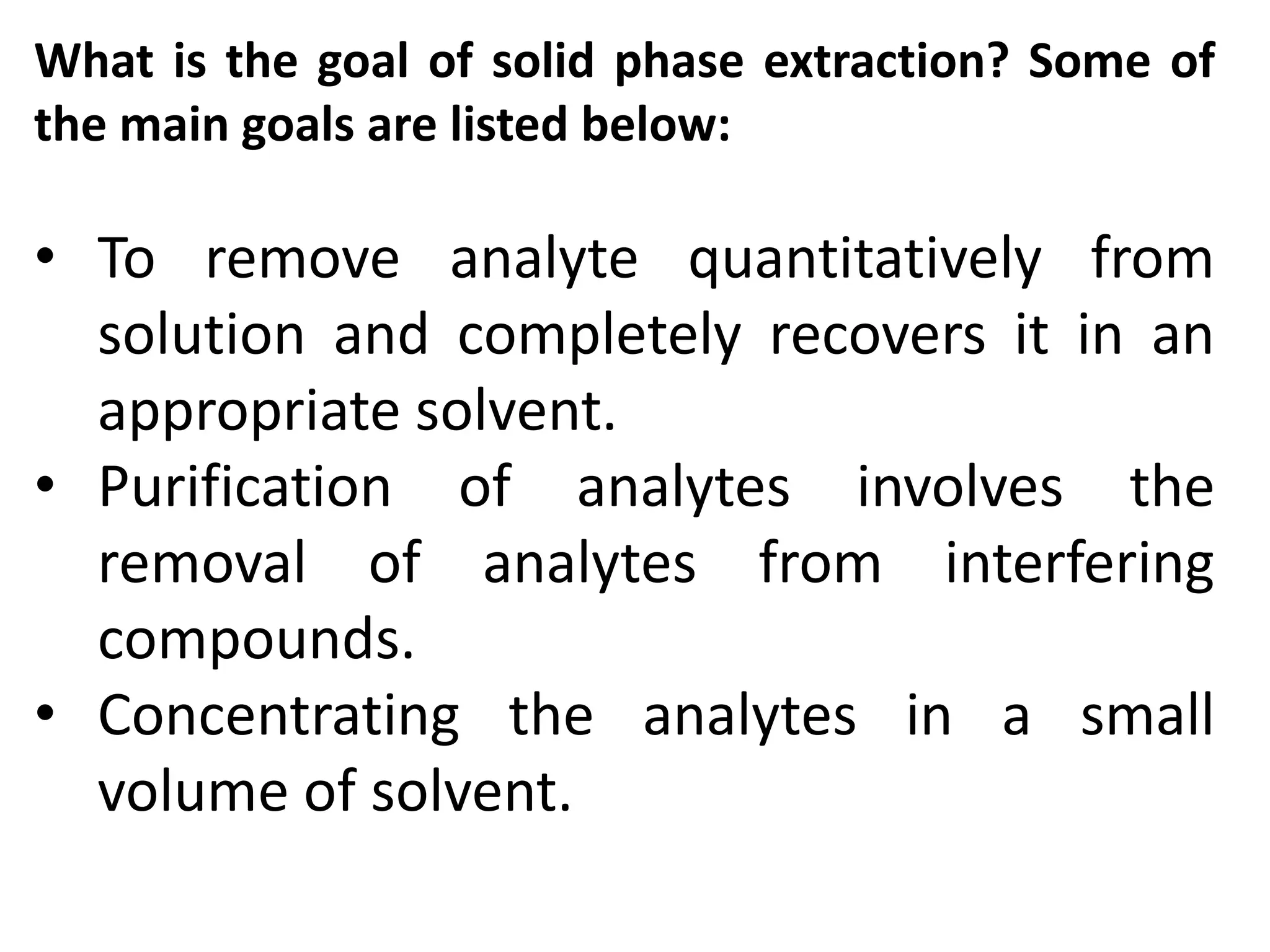 Solid phase extraction pdf education near | PPTX