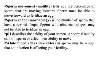 Rapid Test for Semen Analysis:Sperm Count | PPTX
