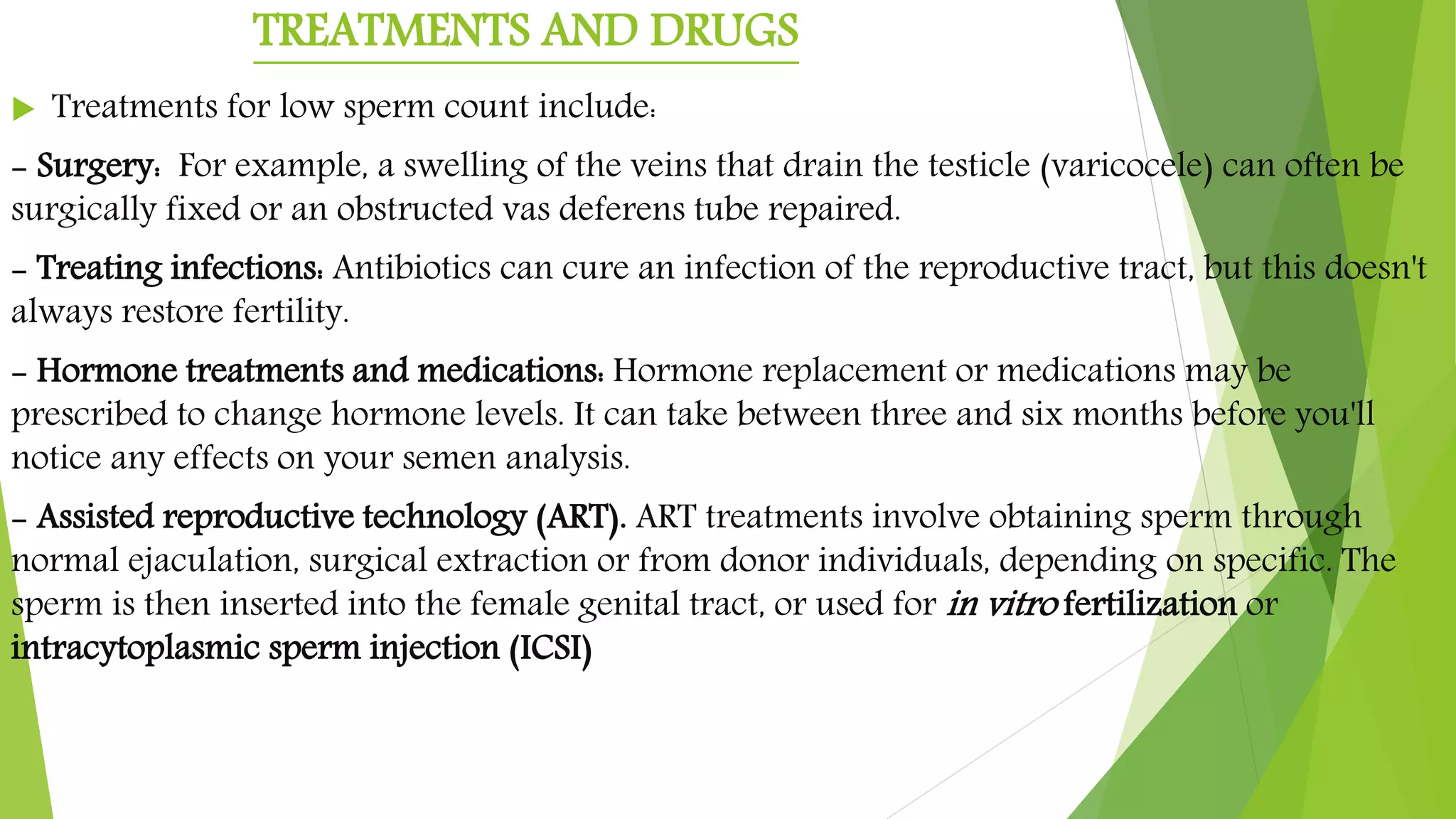 Sperm Count Management | PPTX