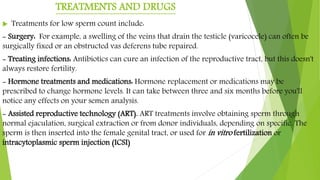 Sperm Count Management | PPTX