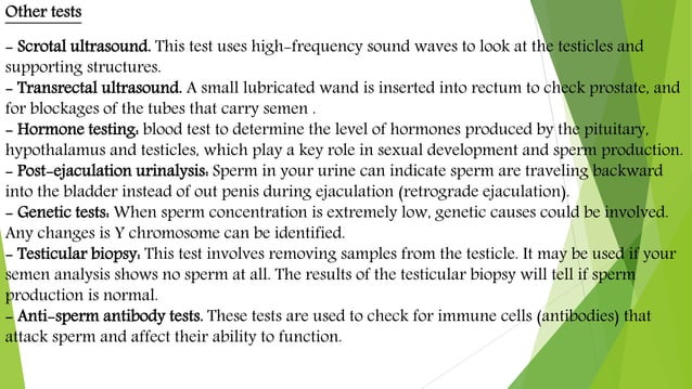 Sperm Count Management | PPTX