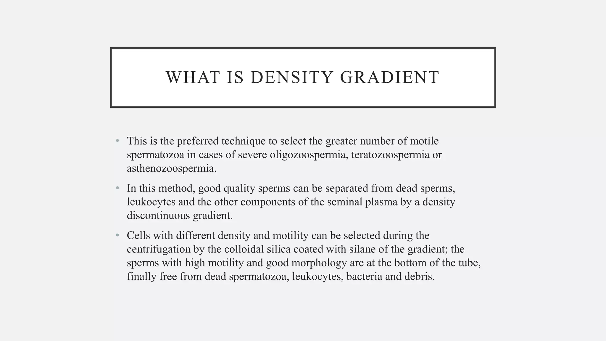 SPERM DENSITY GRADIENTS.pptx
