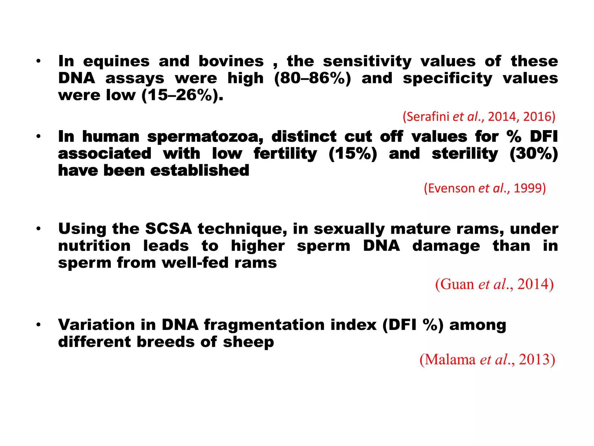 Sperm DNA fragmentation, Mechanism of origin and its effect on ...