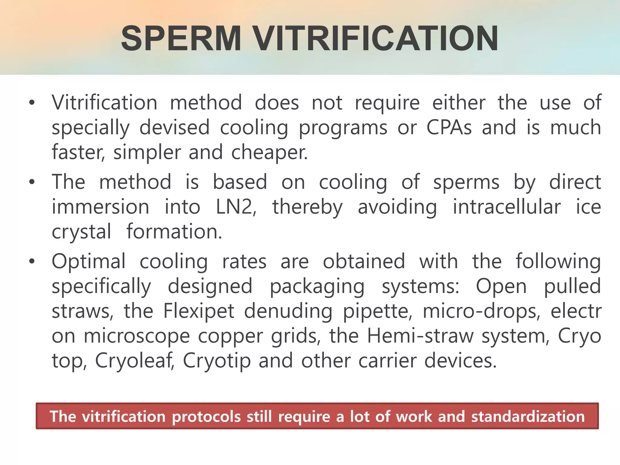 SPERM FREEZING | PDF