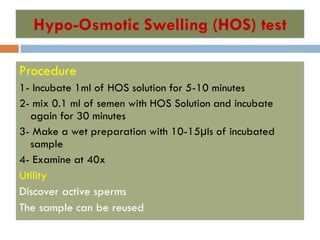 SPERM FUNCTION TESTS | PDF