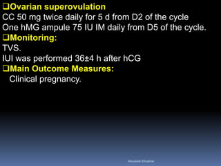 Effect of sperm morphology& number on success of IUI | PDF