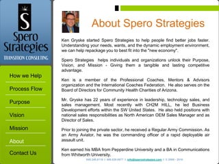 Spero Strategies | PDF | Career Planning | Careers