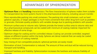 SPHERONIZERS AND MARUMERISERS | PPTX