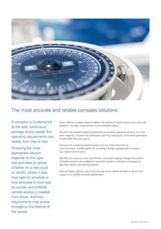 Sperry Marine Compass Solutions | PDF