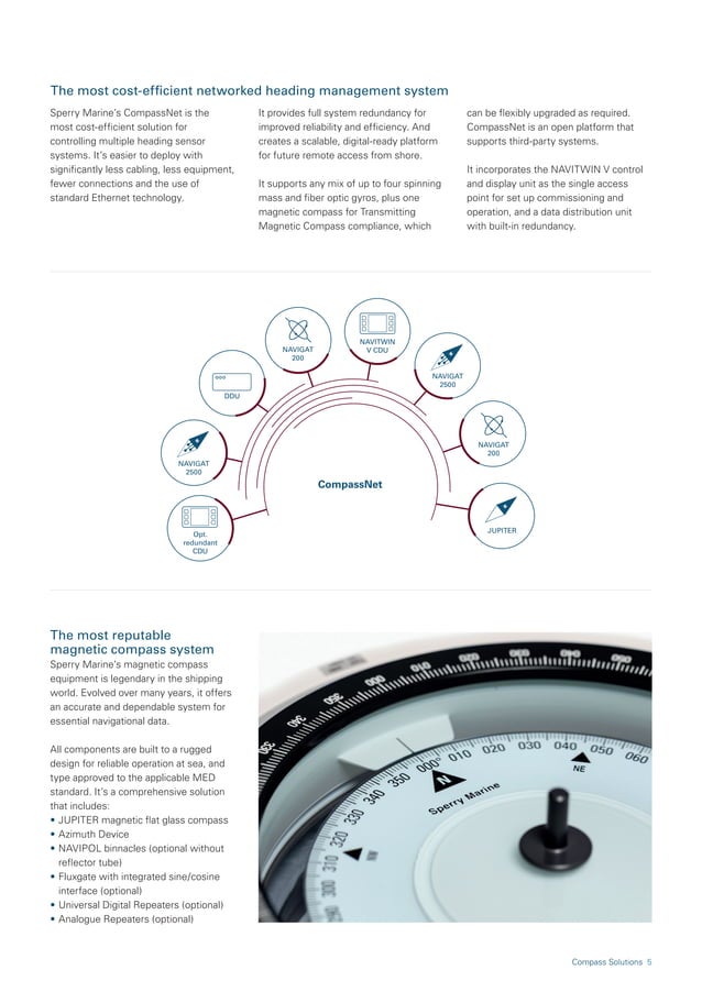 Sperry Marine Compass Solutions | PDF | Cruises | Travel Type