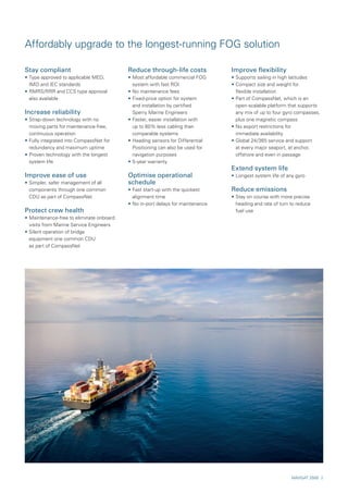 Sperry Marine NAVIGAT 2500 brochure | PDF