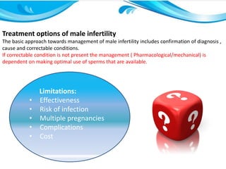 Treatment of Male infertility:-Emphasis on enhnacing Sperm count: New ...