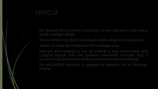 Sperwer tactical unmanned air vehicle, france | PPT