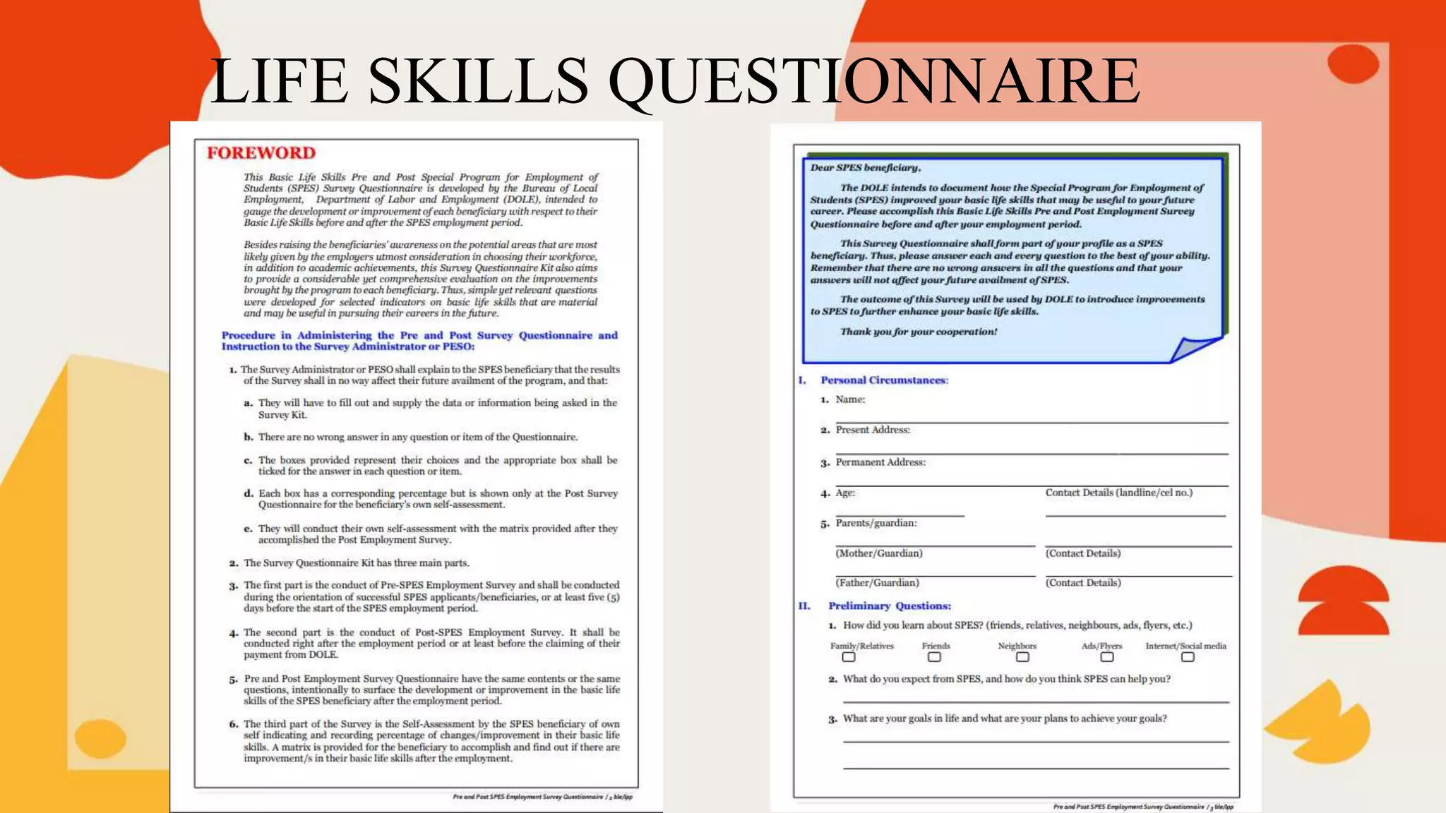 SPES FORMS AND IMPLEMENTATION REMINDERS (1).pptx