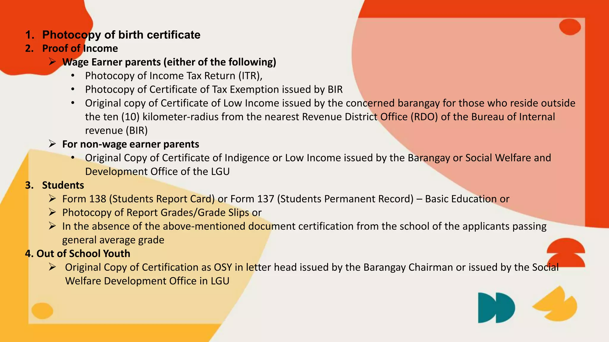 SPES FORMS AND IMPLEMENTATION REMINDERS (1).pptx