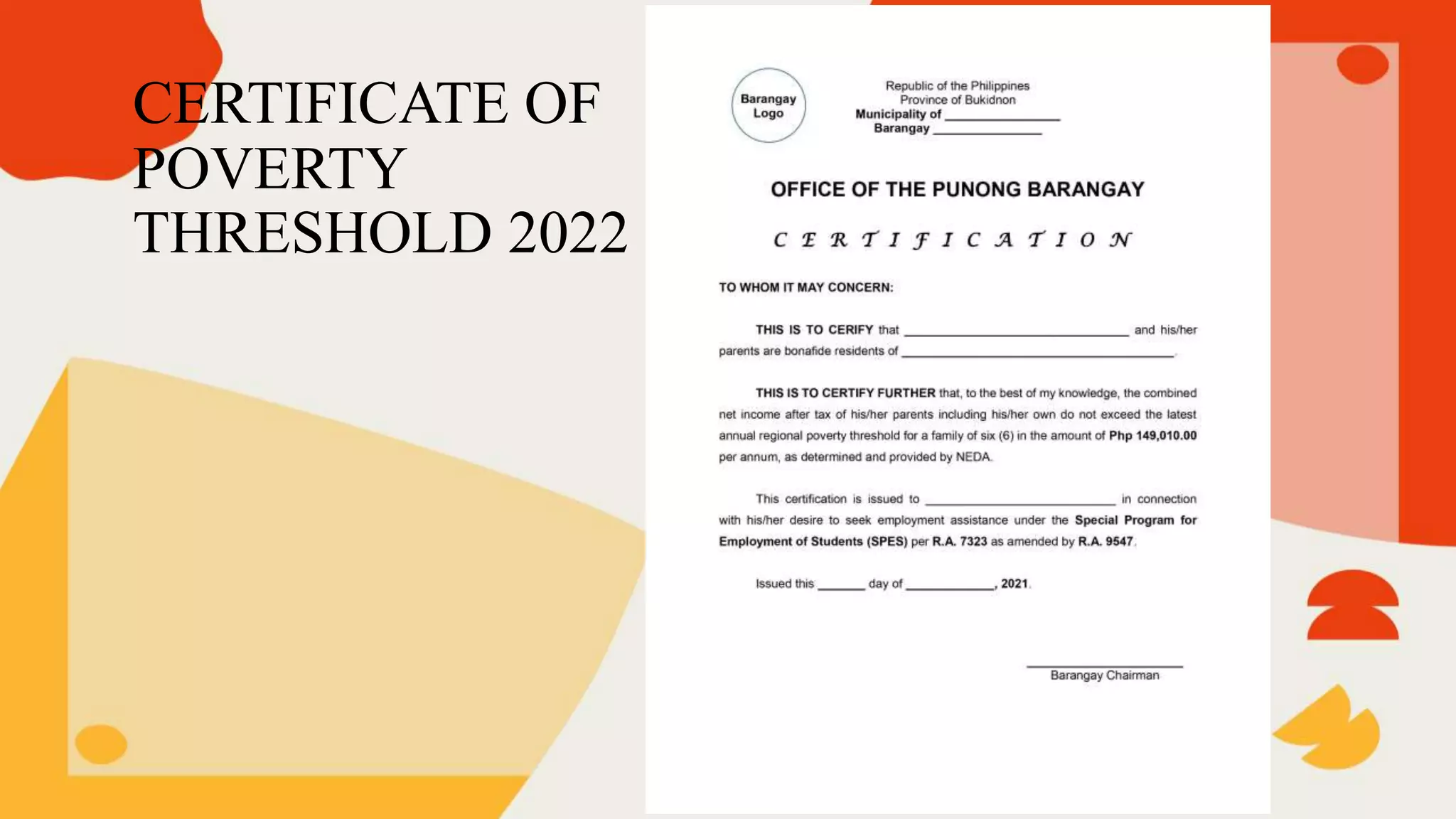 SPES FORMS AND IMPLEMENTATION REMINDERS (1).pptx