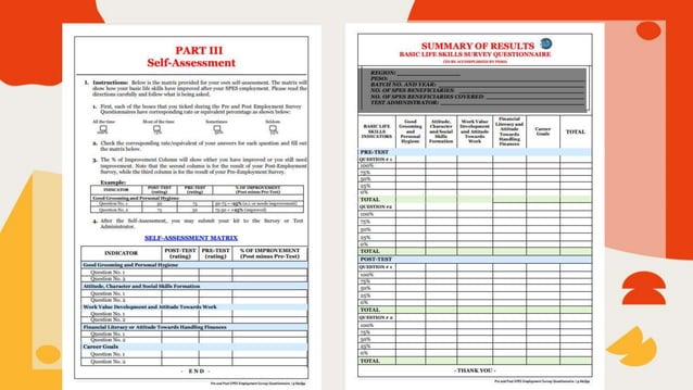 SPES FORMS AND IMPLEMENTATION REMINDERS (1).pptx | Government Support and Welfare | Financial ...