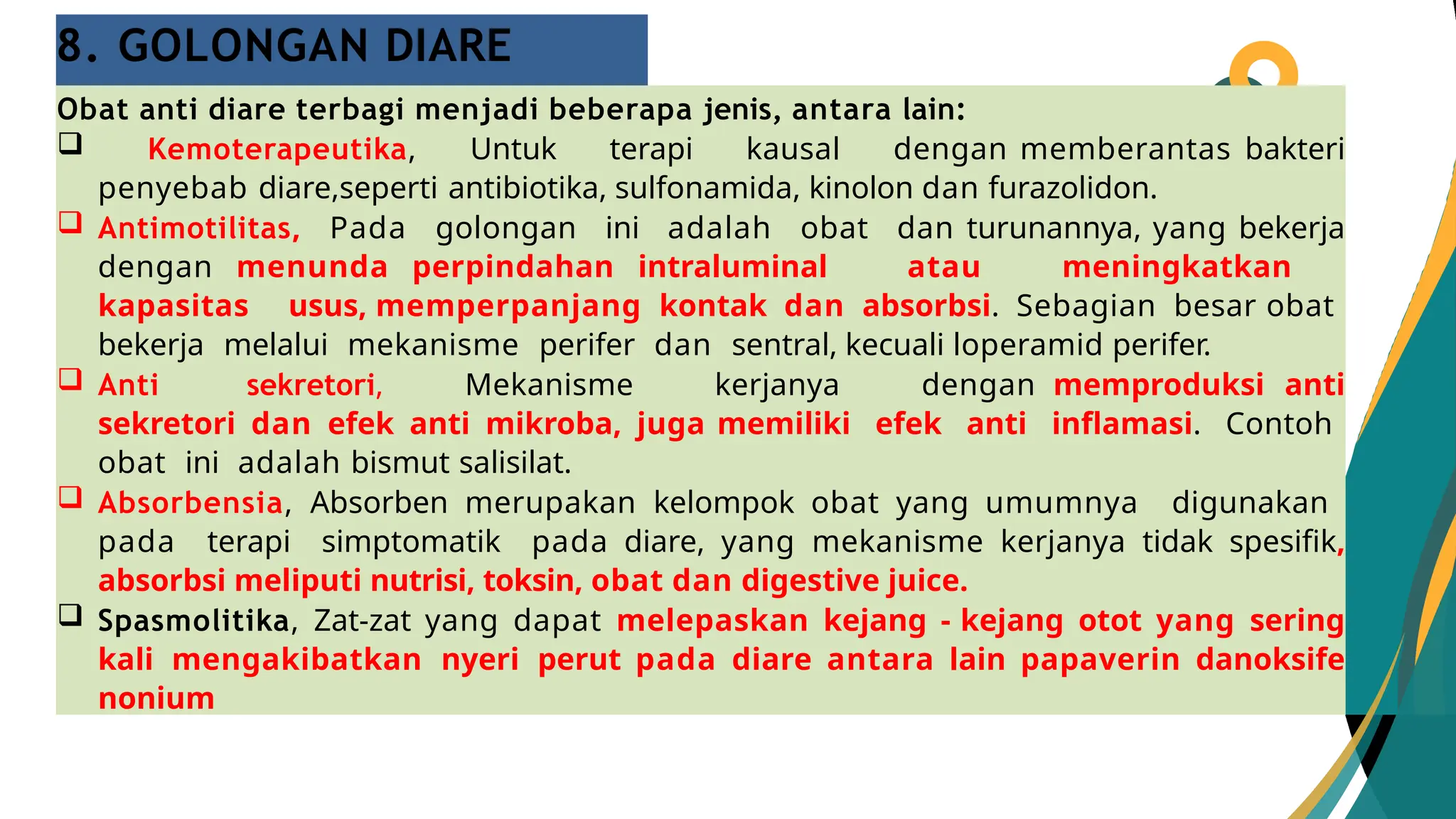 Spesialit sistem pencernaan akademi farmasi | PPTX