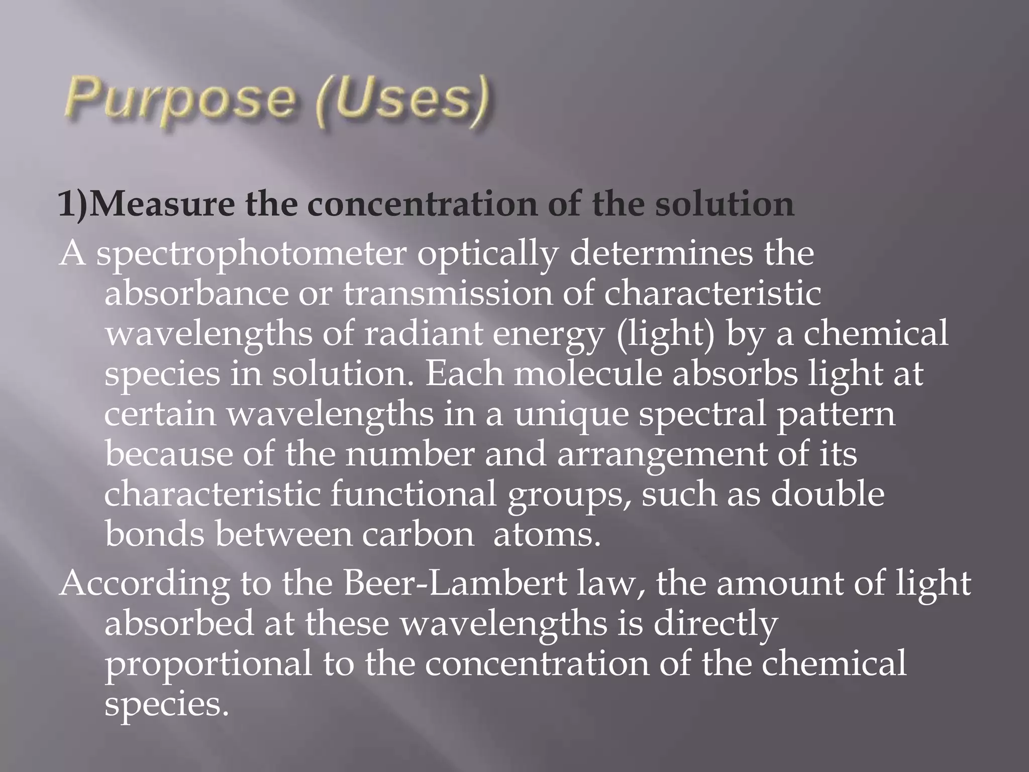 Spectrophotometer | PPTX