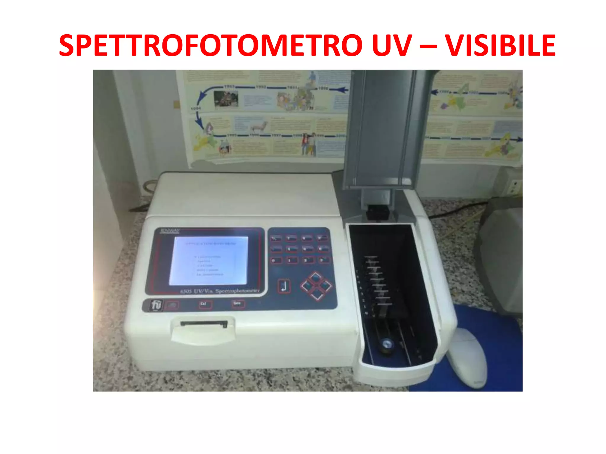 Spettrofotometro UV-visibile | PPTX