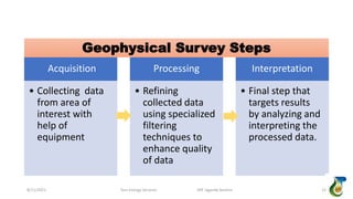 Role of Geophysics in the Oil and Gas Industry | PPTX