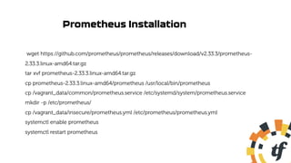 Securing Prometheus exporters using HashiCorp Vault | PDF | Computer Software and Applications ...