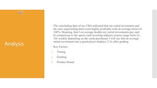 Spex670 cba final presentation randell(1) | PPT