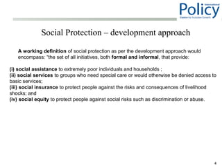 The expansion of non-contributory social protection worldwide and its ...