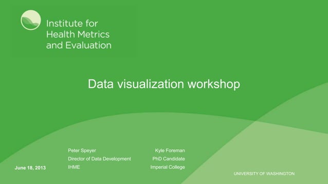 Data visualization workshop | PPTX