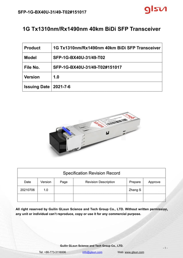 spf-1g-bx40u-1310nm-1490nm-40km-bidi-fiber-optical-module-151017.pdf