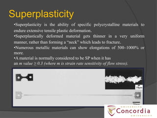 Super plastic Forming and Diffusion bonding in Aerospace industries | PPTX