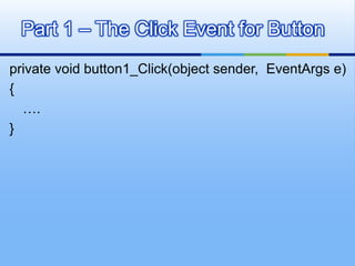 Spf chapter10 events | PPT