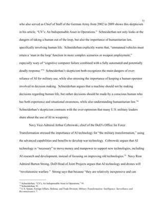 Dangers of Over-Reliance on AI in the Military | PDF