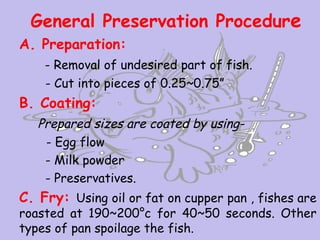 S@P Fish Preservation | PPT