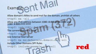 Sender Policy Framework | PPTX