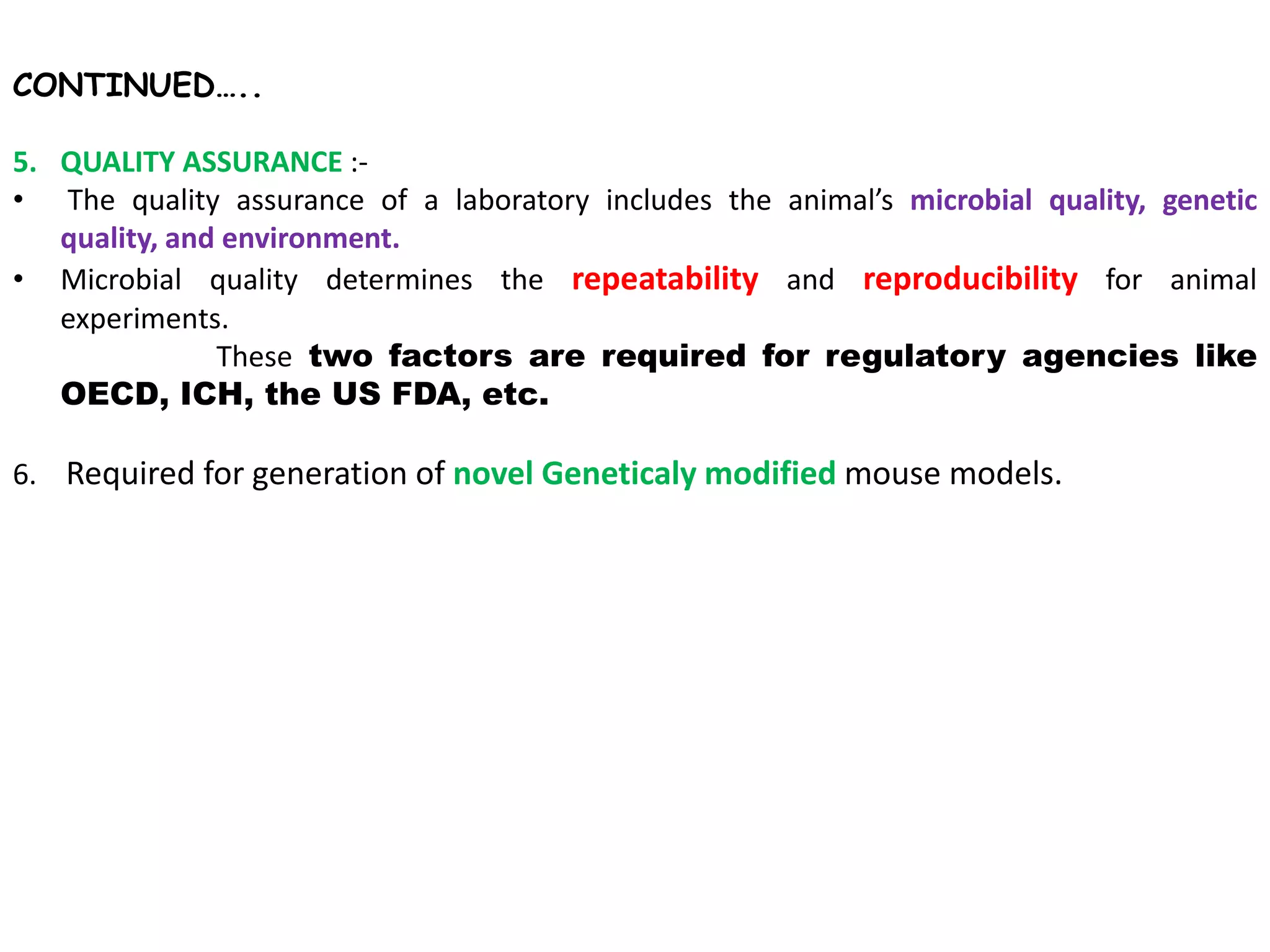 SPECIFIC PATHOGEN FREE ANIMAL | PPTX
