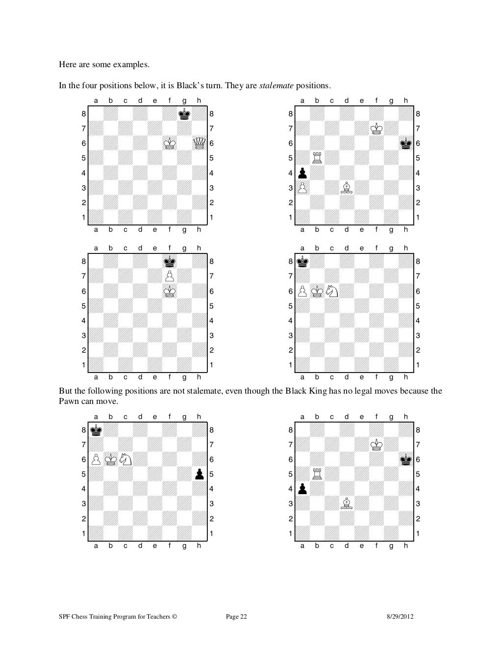 Chess ChessTraining Guide for Parents and Teachers