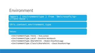 Overview of SharePoint Framework (SPFx) | PPTX