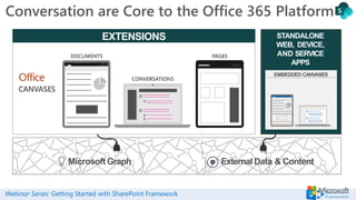 harePoint Framework Webinar Series: Consume Graph APIs in SharePoint Framework | PPT