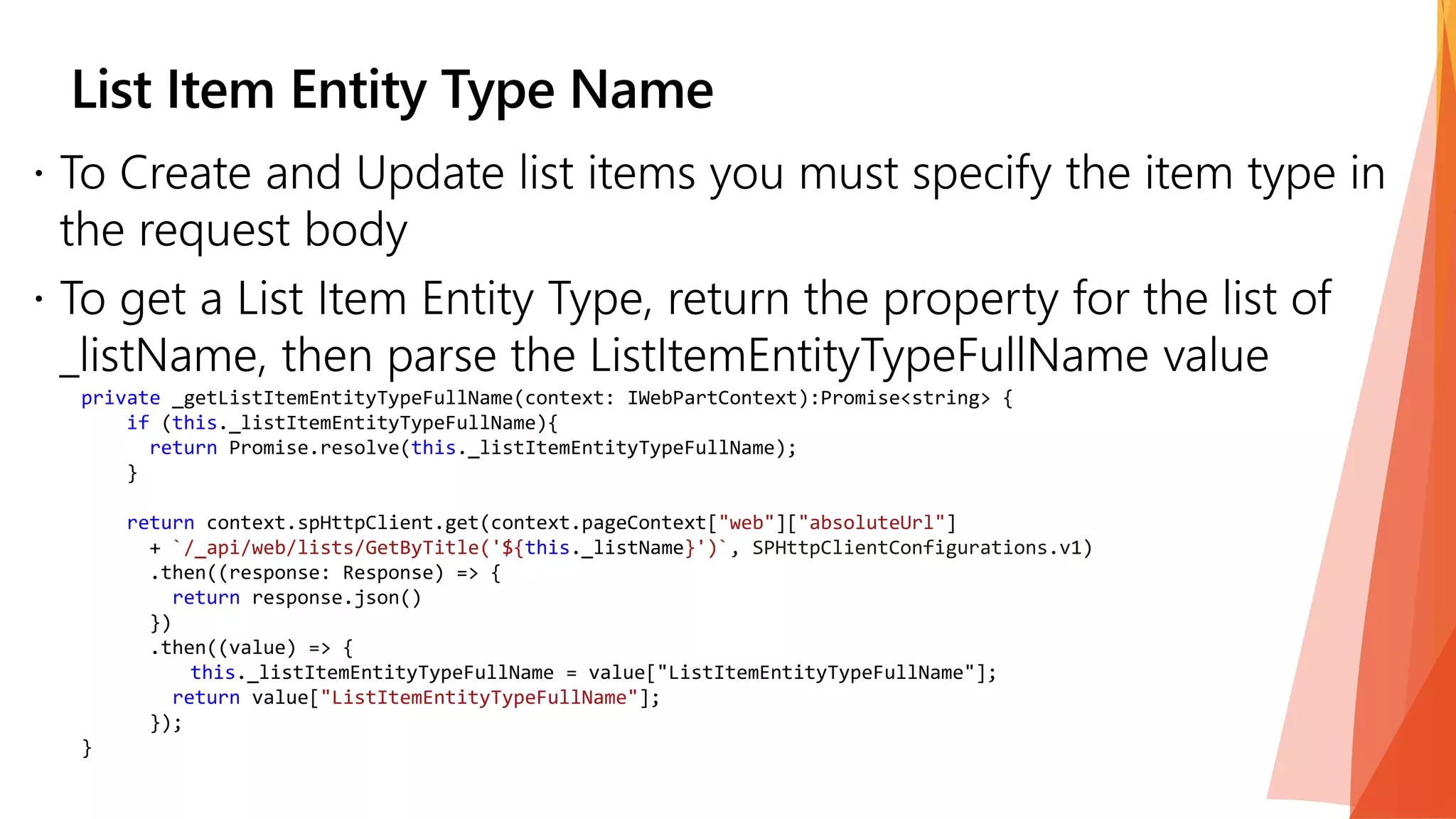 SPFx working with SharePoint data | PPT SPFx working with SharePoint data | PPT