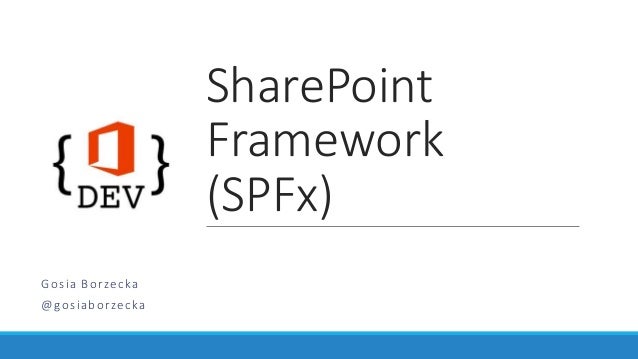 SPFx (SharePoint Framework) SPFx (SharePoint Framework)