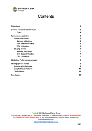 SPG AWS infrastructure analysis (public example) | PDF