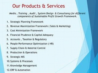 Sustainable Profit Growth Framework | PPT