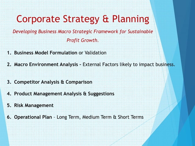 Sustainable Profit Growth Framework | PPT
