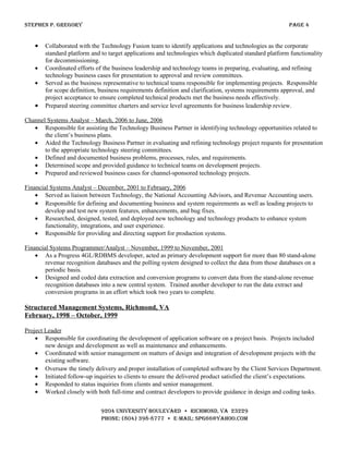 SPGregory_Resume | PDF